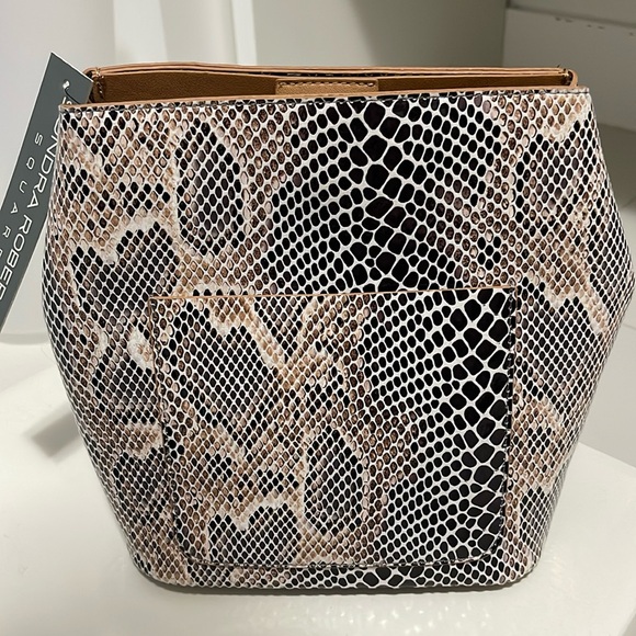 Sondra Roberts | Bags | Snake Fabric Crossbody Purse By Sondra Roberts ...